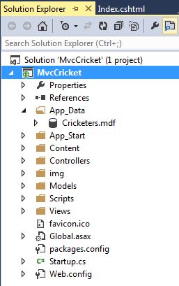 Working With Model Class and Connection String in MVC 5